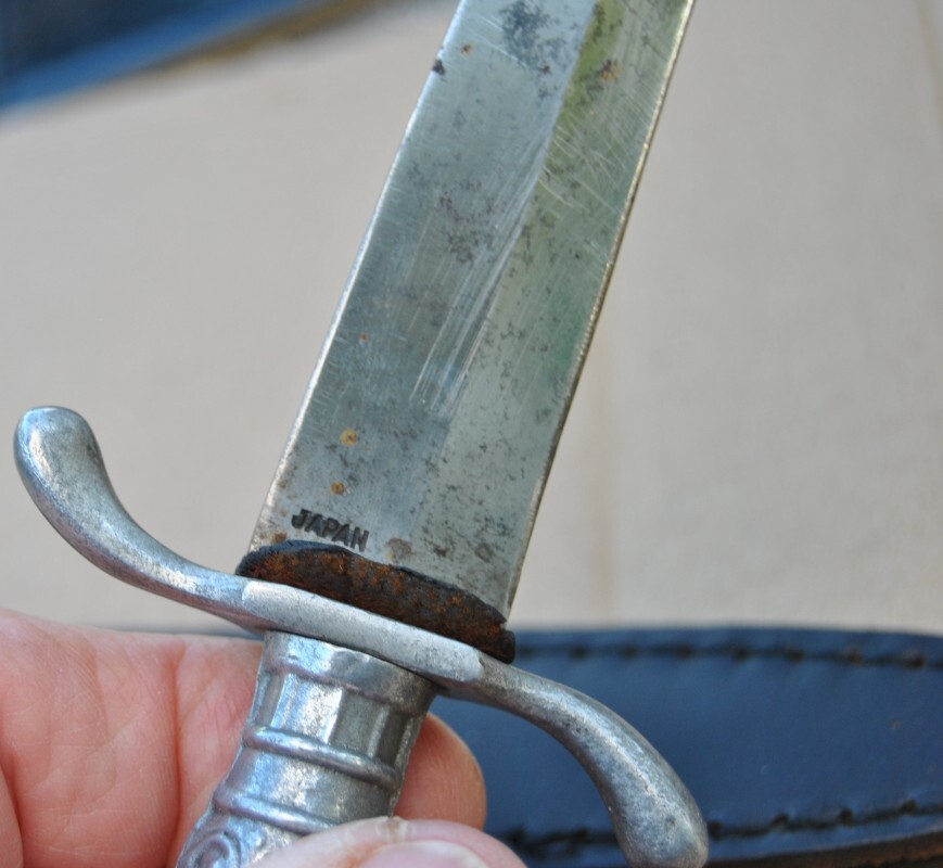 Korium PIC Dagger Aluminum Handle Ball Claw Pommel 9 3/4" OAL Double ...