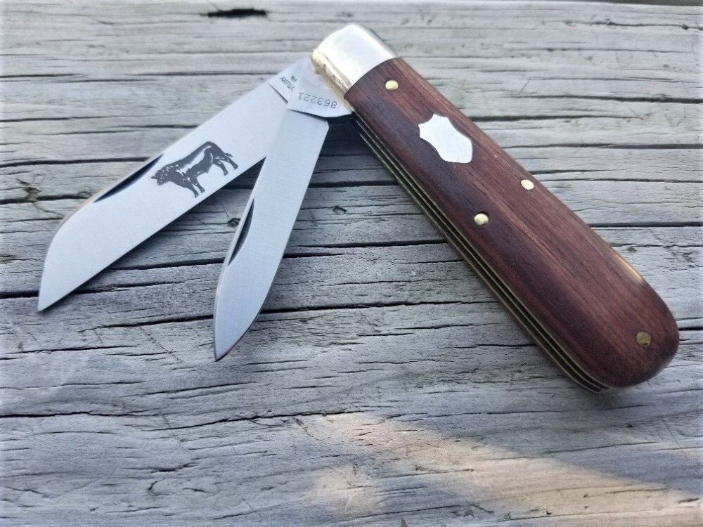 GEC Great Eastern Cutlery #86 Angus Jack 863221 - Ebony Wood Medium ...