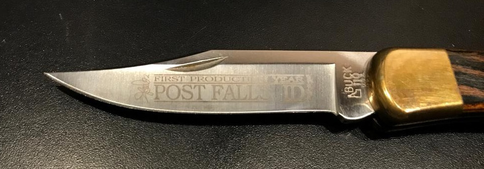 Vintage 2005 Buck U.S.A. 110 "First Production Run" Folding Hunter ...