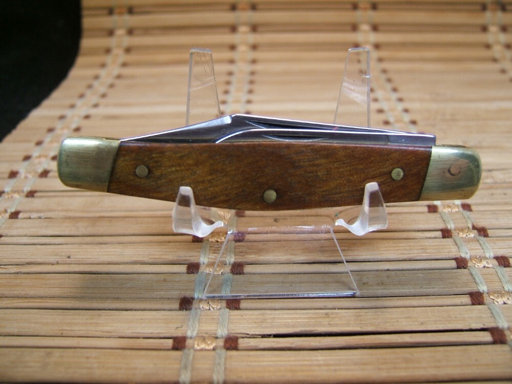 KA-BAR NO. 1058 U.S.A. VINTAGE 1980'S MINT DOUBLE BLADE TRAPPER NEVER ...