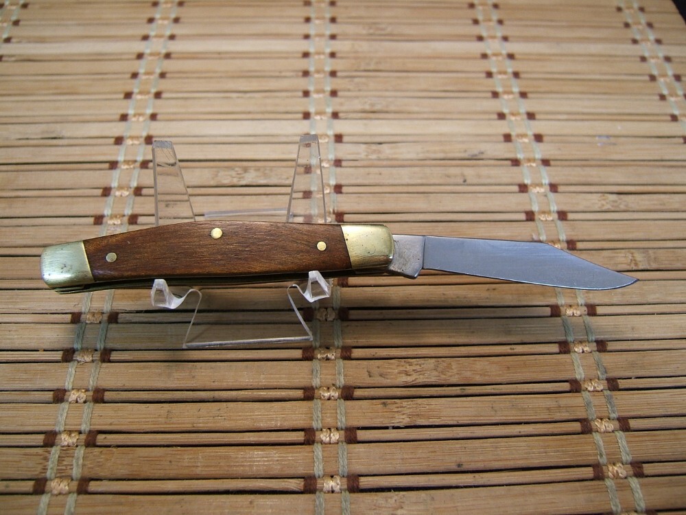 KA-BAR NO. 1058 U.S.A. VINTAGE 1980'S MINT DOUBLE BLADE TRAPPER NEVER ...