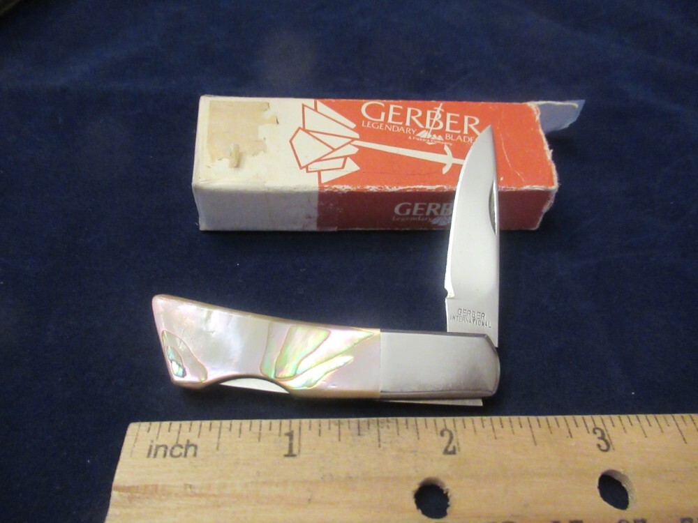 Gerber Silver Knight Black Pearl Model #200