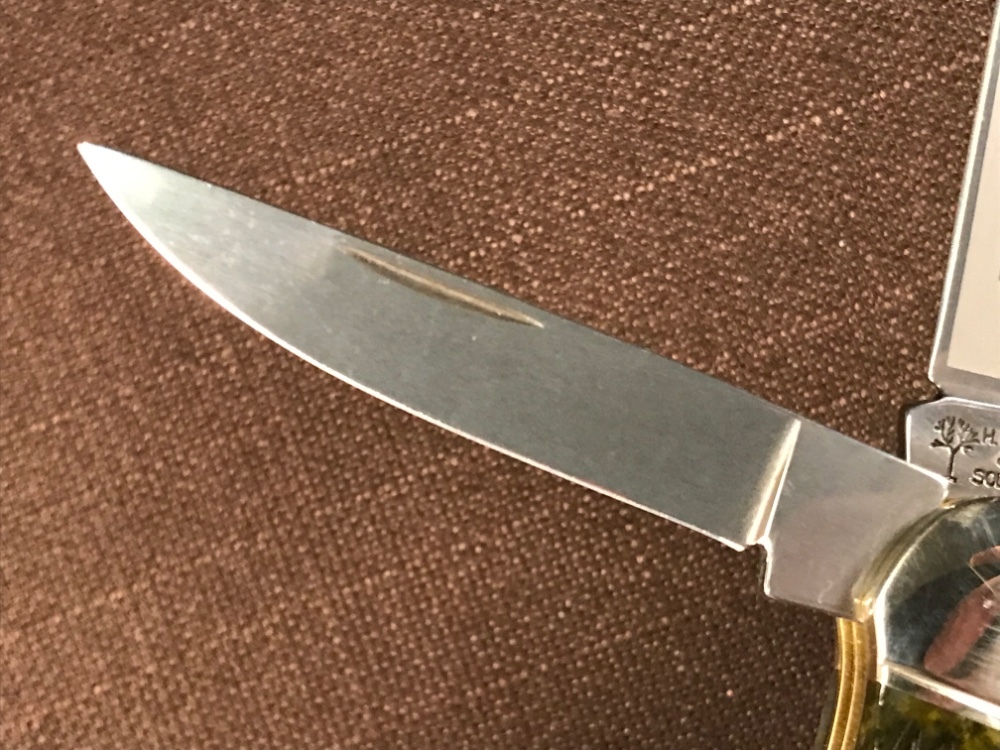 Boker Solingen Green Bone Copperhead