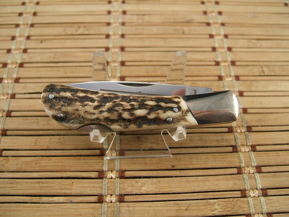 FOX-N-HOUND MADE IN ITALY VINTAGE GENUINE STAG HORN NEW IN ORIGINAL BOX ...