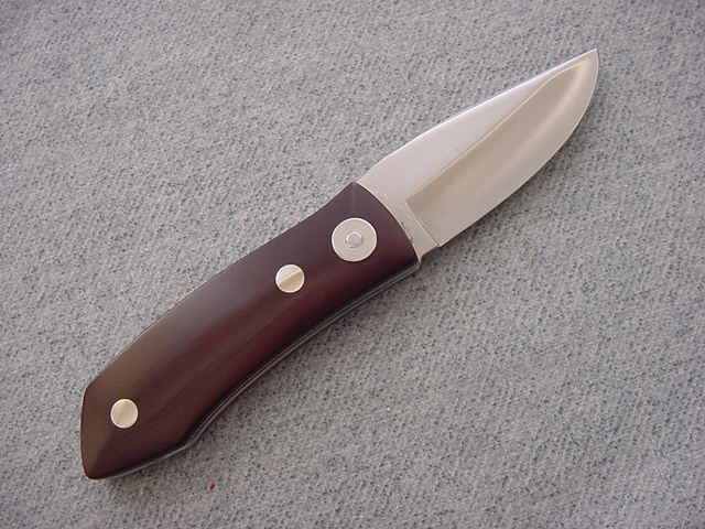Vintage BARRY WOOD Colt, Hartford, CT Model MK-1 With Original Sheath ...