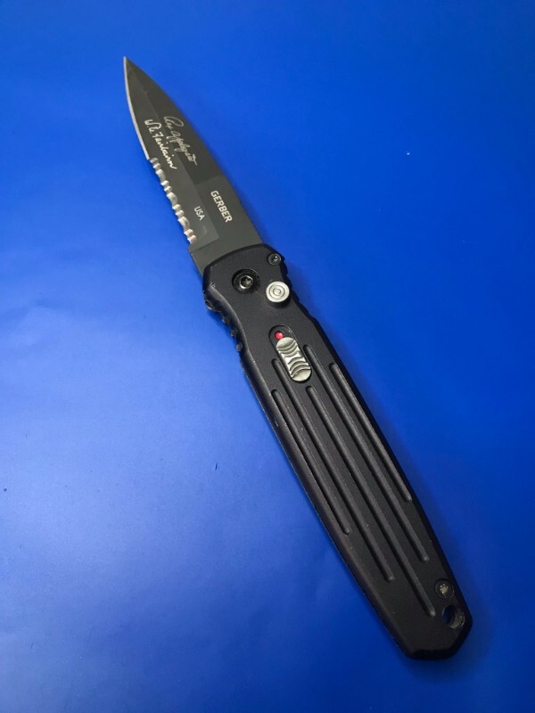 Gerber Auto Covert Automatic Knife Black