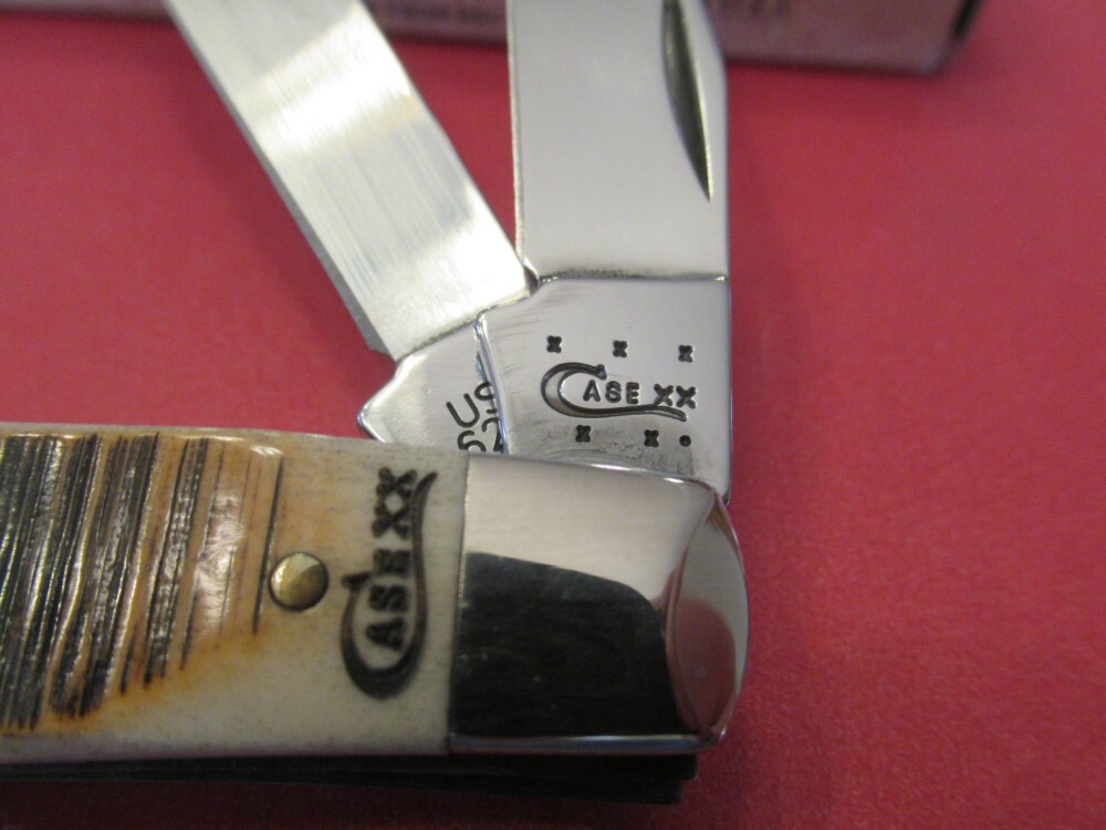Case XX 2014 Bone Mini Trapper Pattern 6207 CV