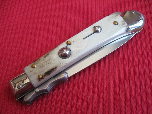 Italian MEDICI Style Swing Guard STILETTO Switchblade