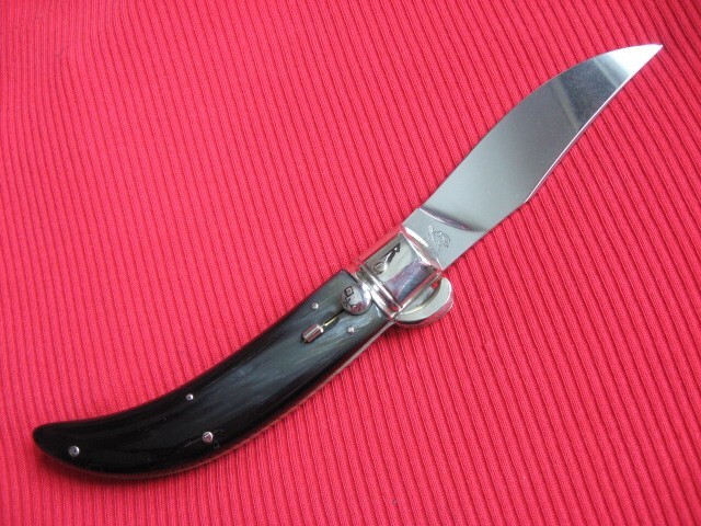 Italian LEPRE Horn Catalana Knife Limited Edition MANIAGO ITALY