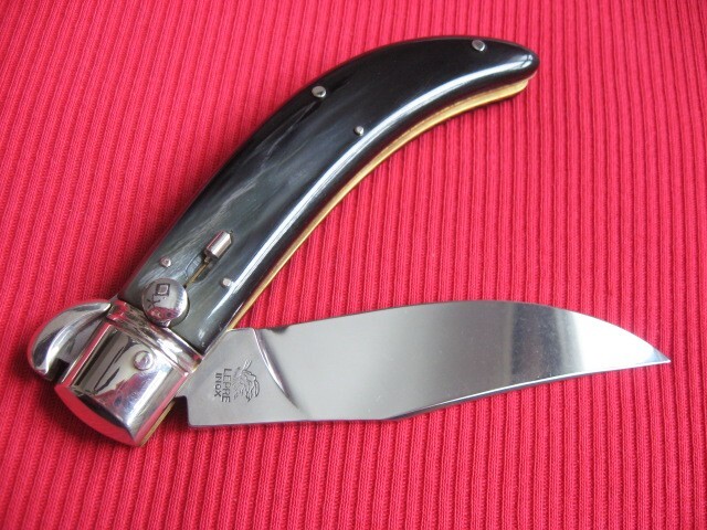 Italian LEPRE Horn Catalana Knife Limited Edition MANIAGO ITALY