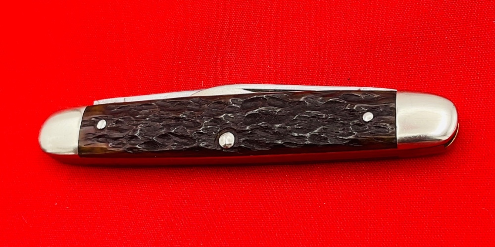 Vintage CATTARAUGUS CUTLERY CO 2-Blade Equal End Pen Folding Pocket ...