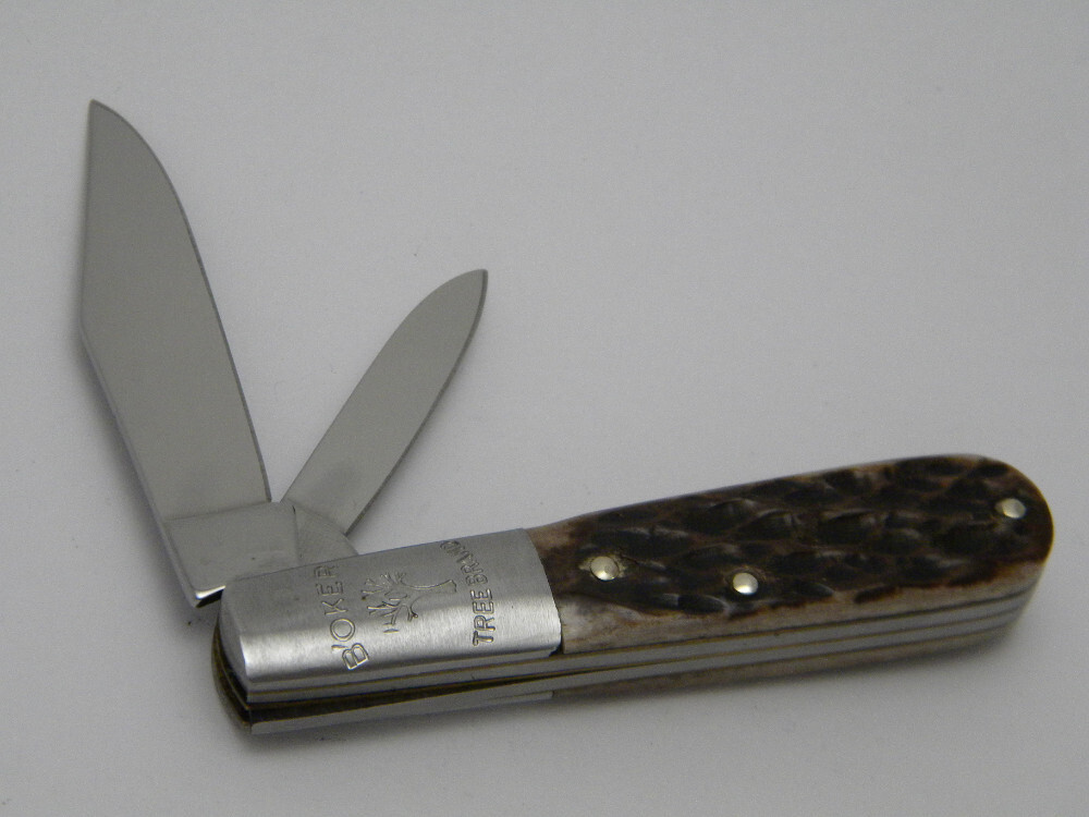 Boker Tree Brand Solingen Germany Bone Barlow Knife
