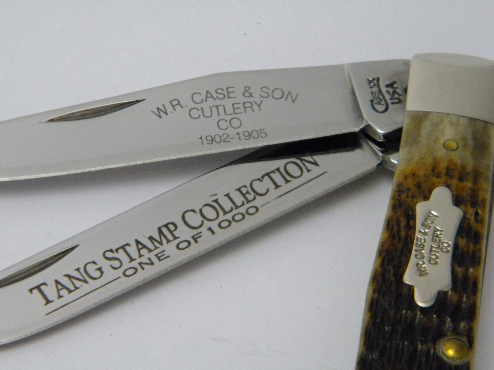 W.R. Case & Son Cutlery Co 1902-1905 Tang Stamp Collection Bone 6254 ...