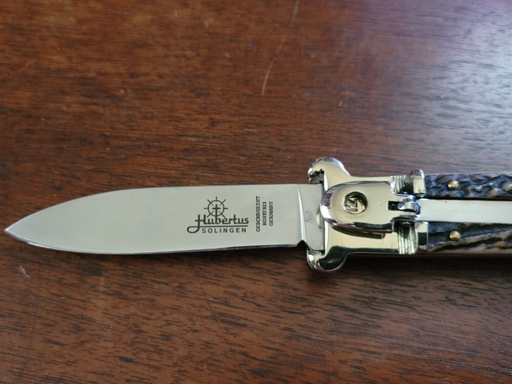 HUBERTUS Solingen Classic large Springer with Cartridge Ejector