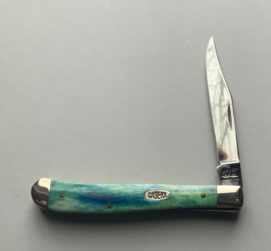 CASE Slimline Trapper Blue Green Appaloosa