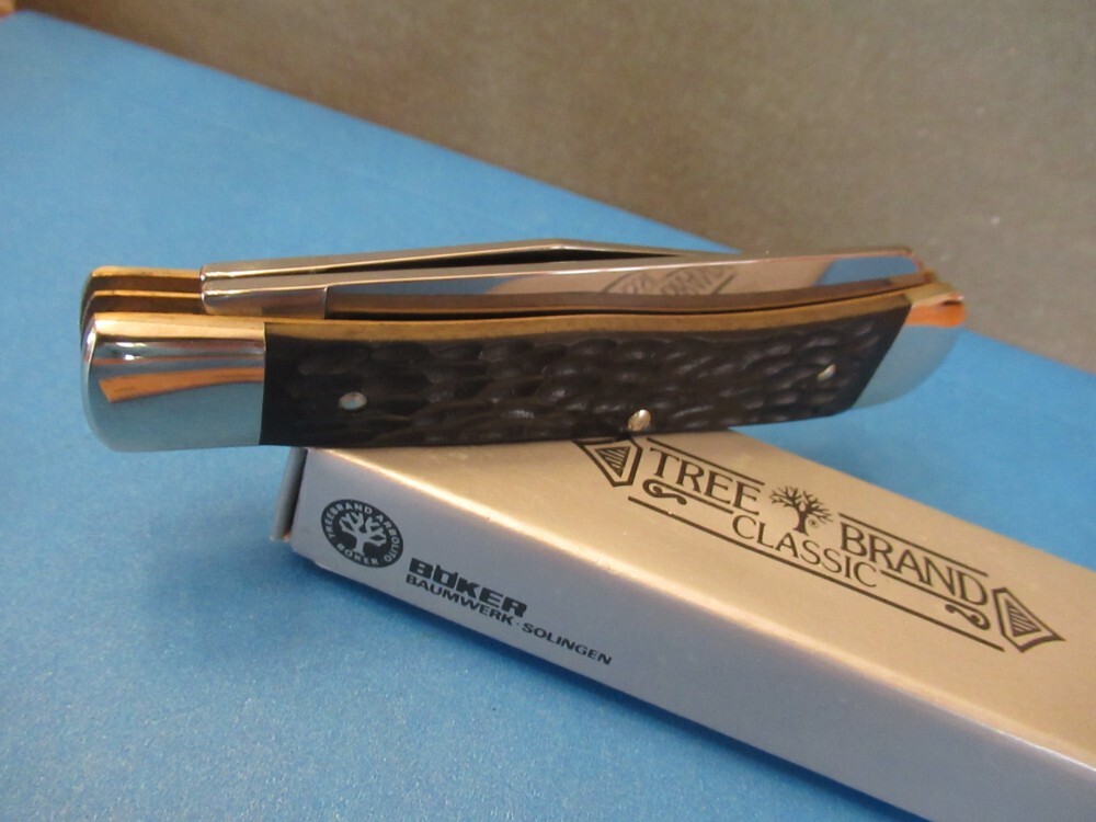 Boker Tree Brand King Cutter Series Trapper Model # 2525BDSM