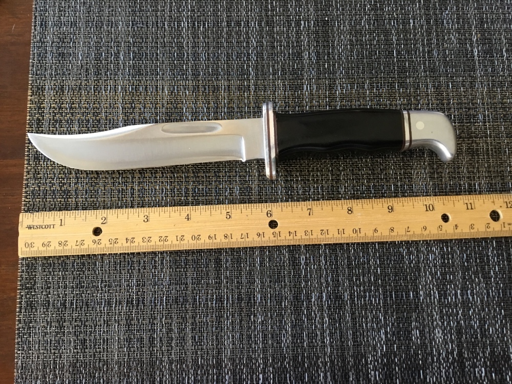 Buck knife and hatchet set - 119 fixed blade and 106 hatchet both with ...
