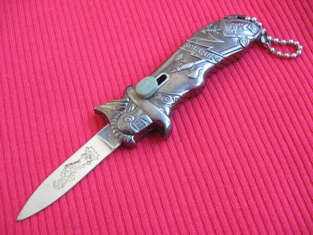 Older OTF Mini Keychain Switchblade Knife