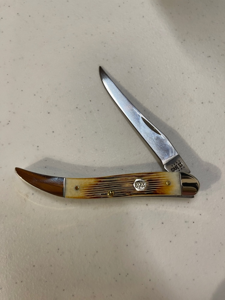 New Case Burnt cream Toothpick