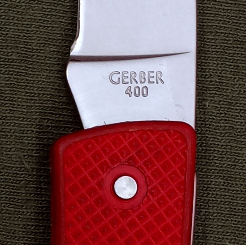 Gerber LST 400 Red light weight lock back