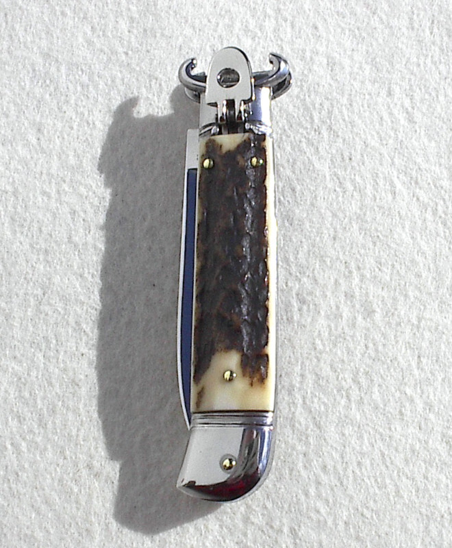 AKC 8" CLASSIC ITALIAN VINTAGE STAG LEVER LOCK SHELL PULLER