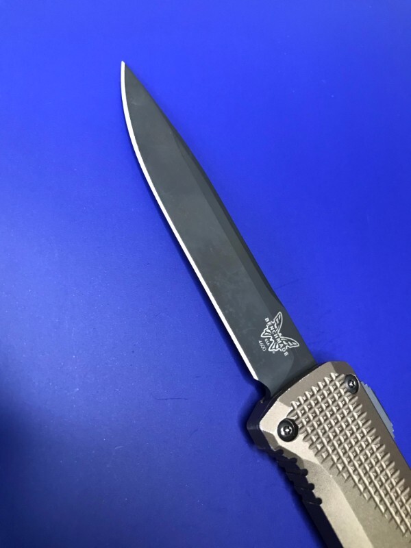 Benchmade 4600 Phaeton OTF Automatic Knife3.45" Black DLC