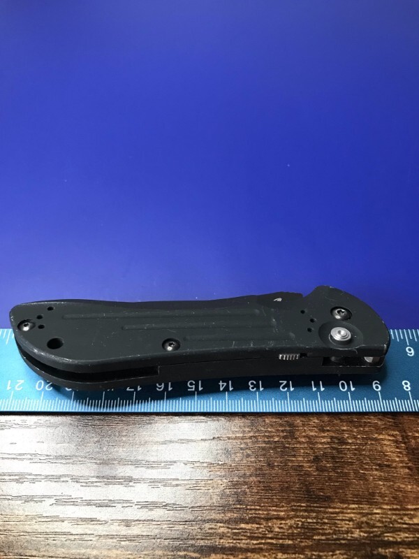 Benchmade 9100 Auto Stryker Knife (3.6" Black Combo)