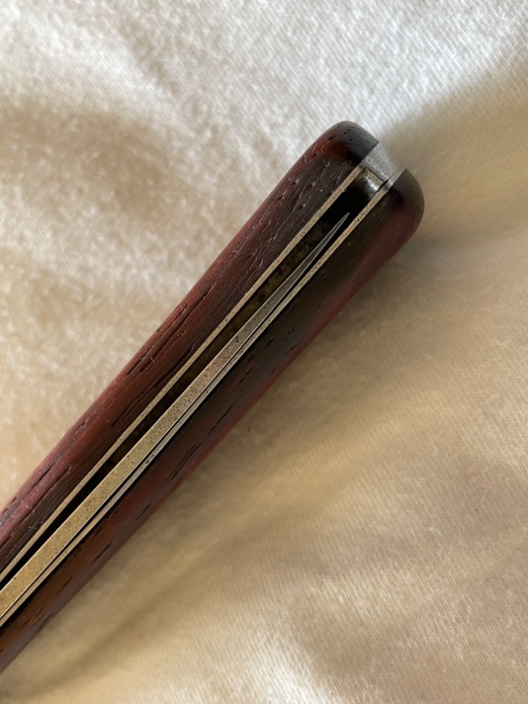 Hubertus carbon steel 4” blade wood handle lockback