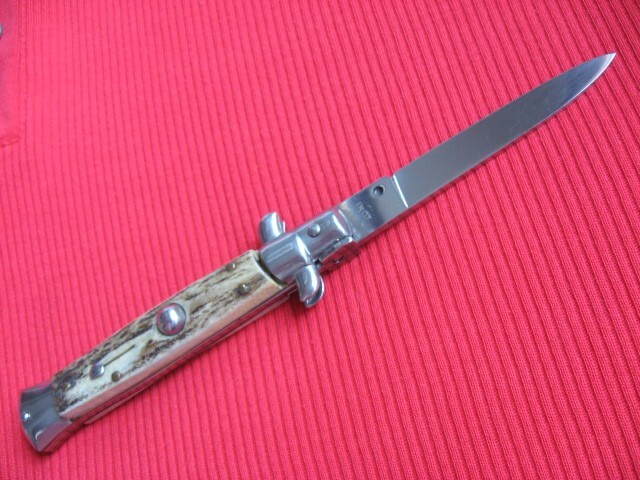 Older "INOX" Italian 8" Switchblade Knife.