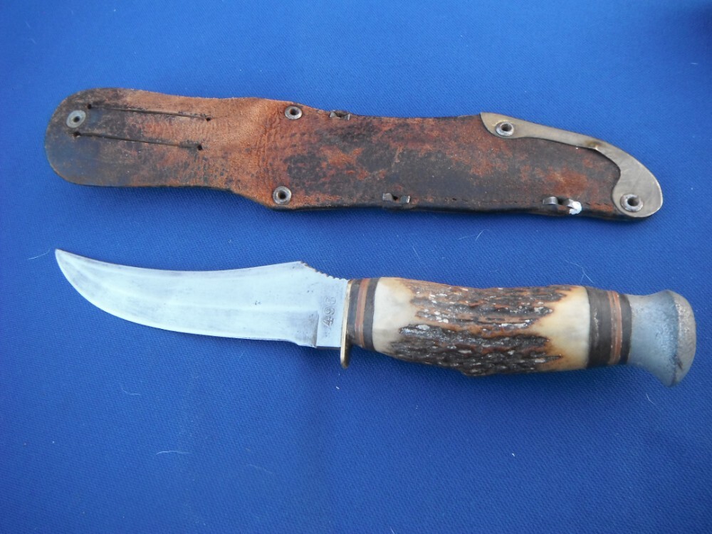 Original Edge Brand Solingen Germany Stag Handle Knife # 496 with ...