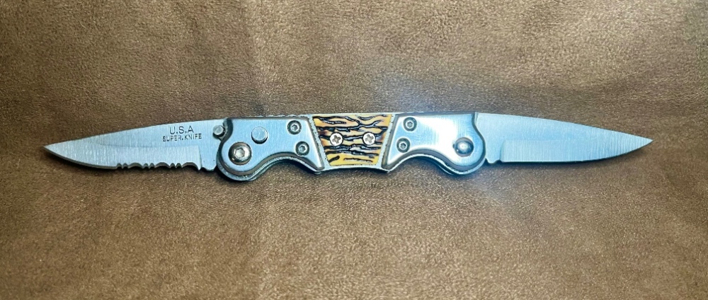 USA SUPER.KNIFE DUAL SWITCHBLADE