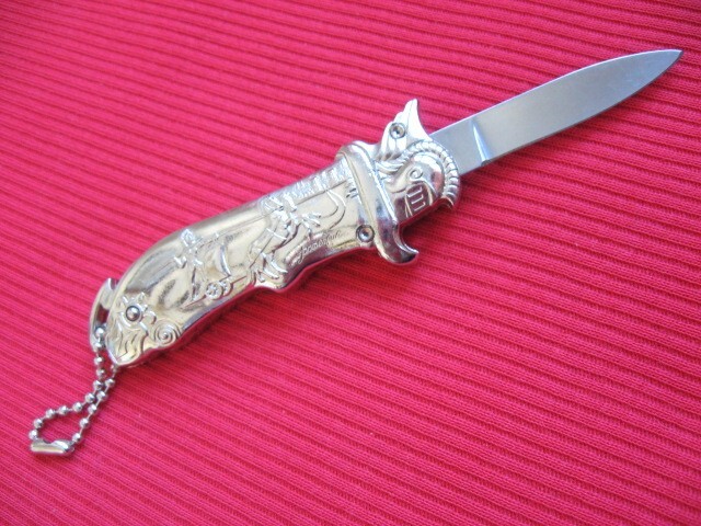 Older OTF Mini Keychain Switchblade Knife