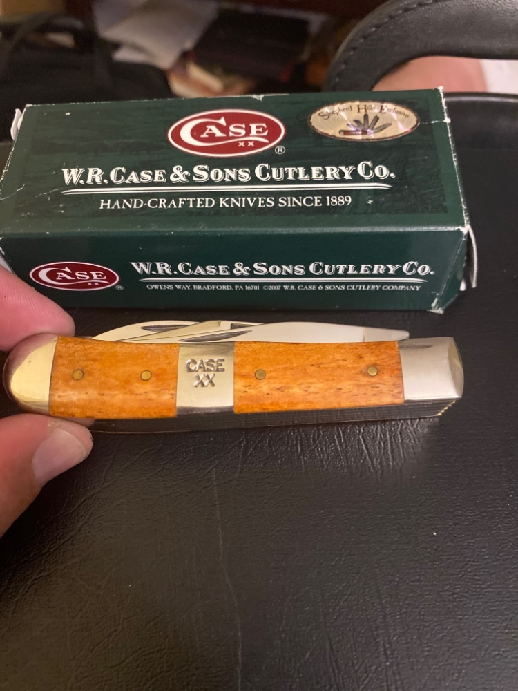 2009 Case XX USA 6554 SS Shepherds Hill Exclusive Chestnut Bone Handle ...