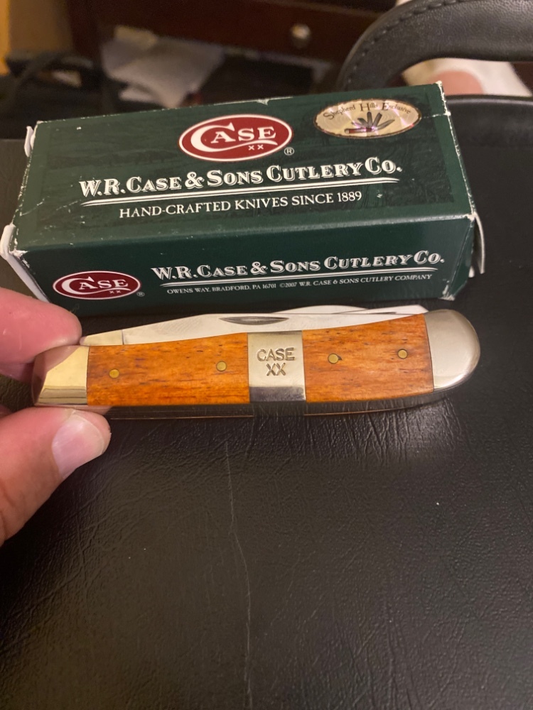 2009 Case XX USA 6554 SS Shepherds Hill Exclusive Chestnut Bone Handle ...
