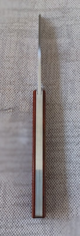 David Kramp Prototype Hana Slipjoint, Vintage Crosscut Canvas ...