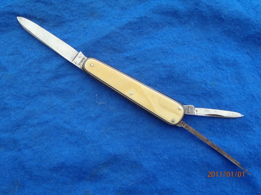 Remington Lobster Pen with Cracked Ice Handles