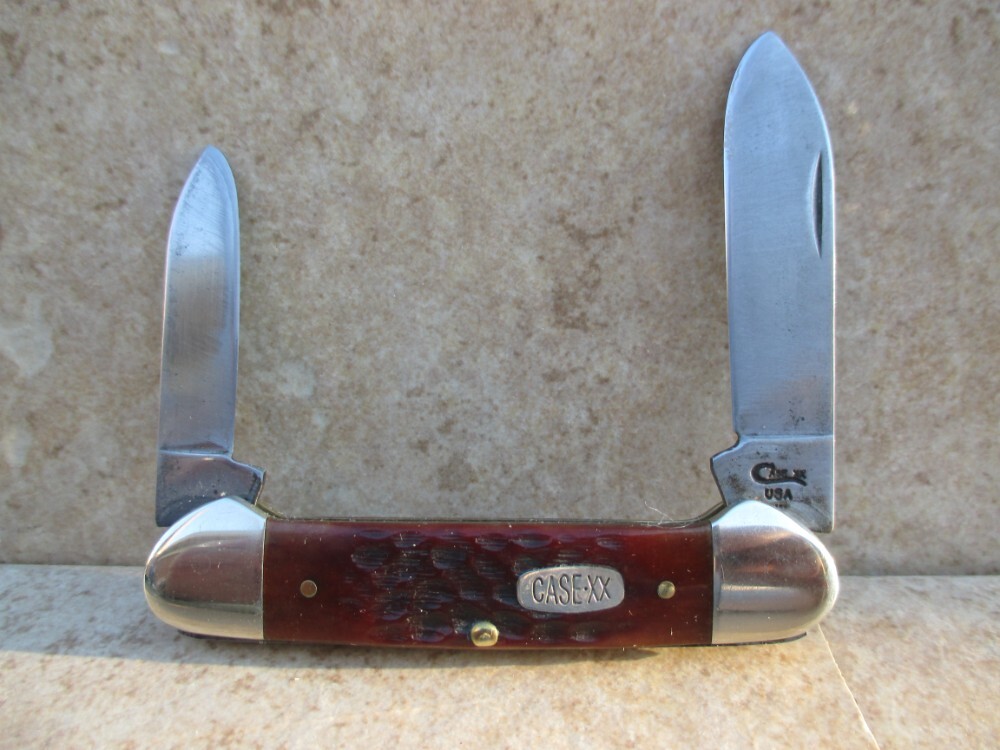 Case XX Chestnut Bone Canoe Lightly Used