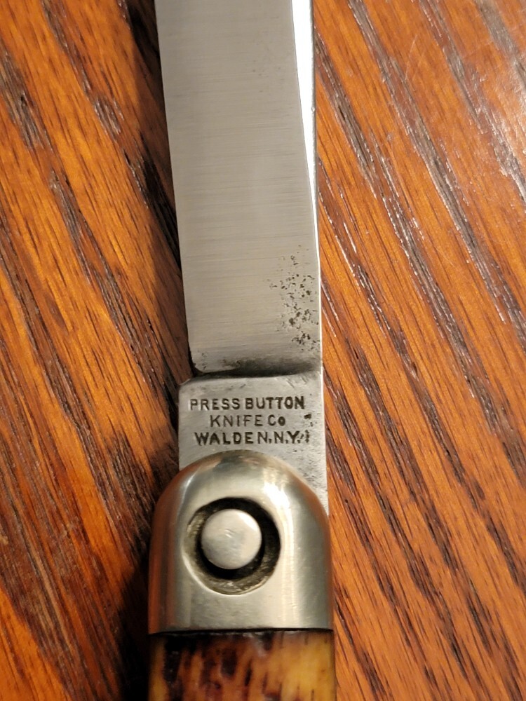 Press Button Knife Company Auto