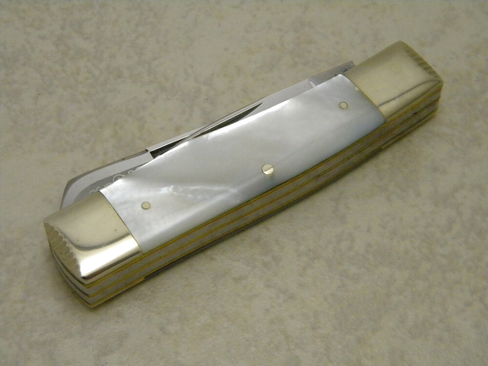 Bulldog Brand Solingen Germany Pearl Gunstock Jack Knife