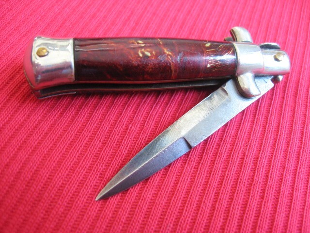 Vintage 1950's Italian 12 cm. CORICAMA Picklock Stiletto Switchblade