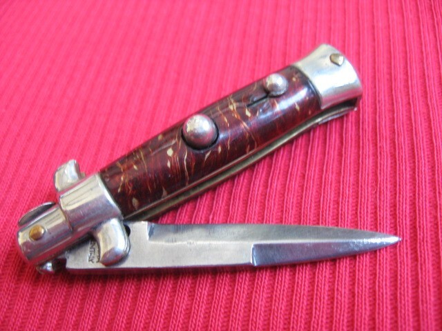 Vintage 1950's Italian 12 cm. CORICAMA Picklock Stiletto Switchblade
