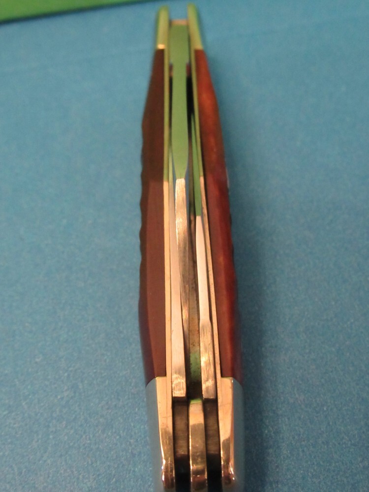 Case XX 1976 Brown Bone Split Back Whittler Pattern # 6383 CV