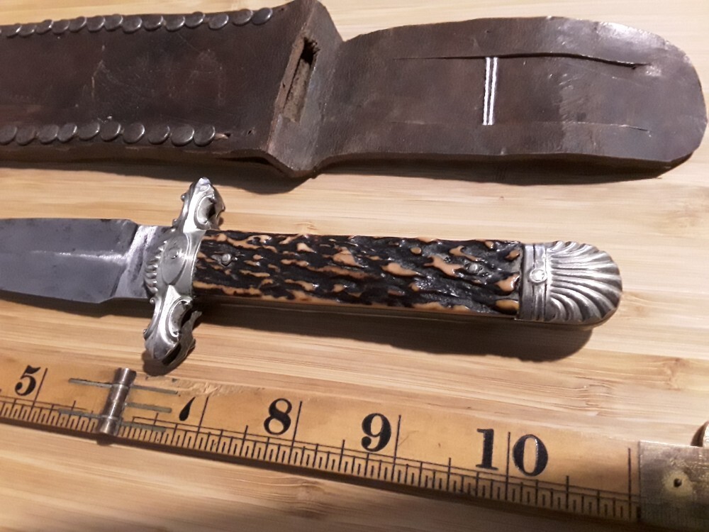 Sheffield Dirk Knife Stacey Brothers Very Rare Knife