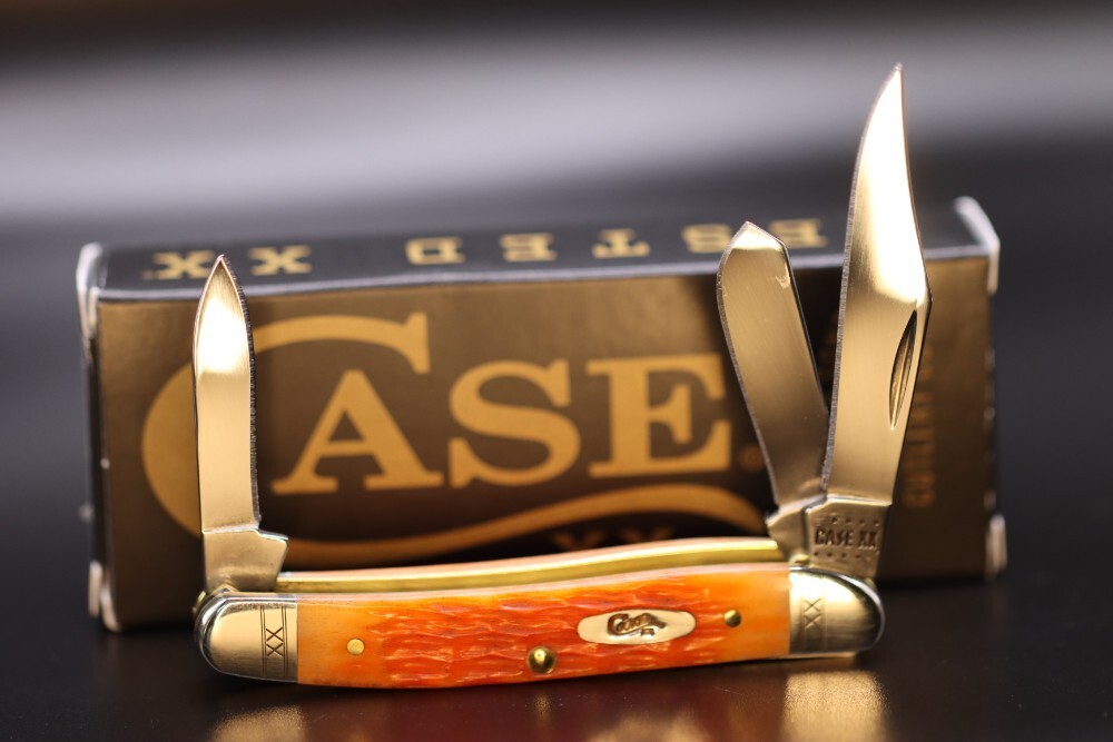 Case Medium Stockman 35812 Cayenne Bone (63087 SS)