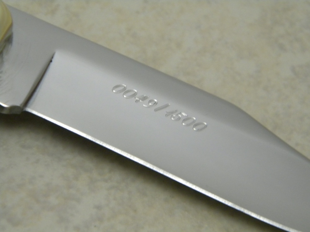 Buck 110 USA H.H. Buck Blacksmith Limited Edition Hunter Wood Folding ...