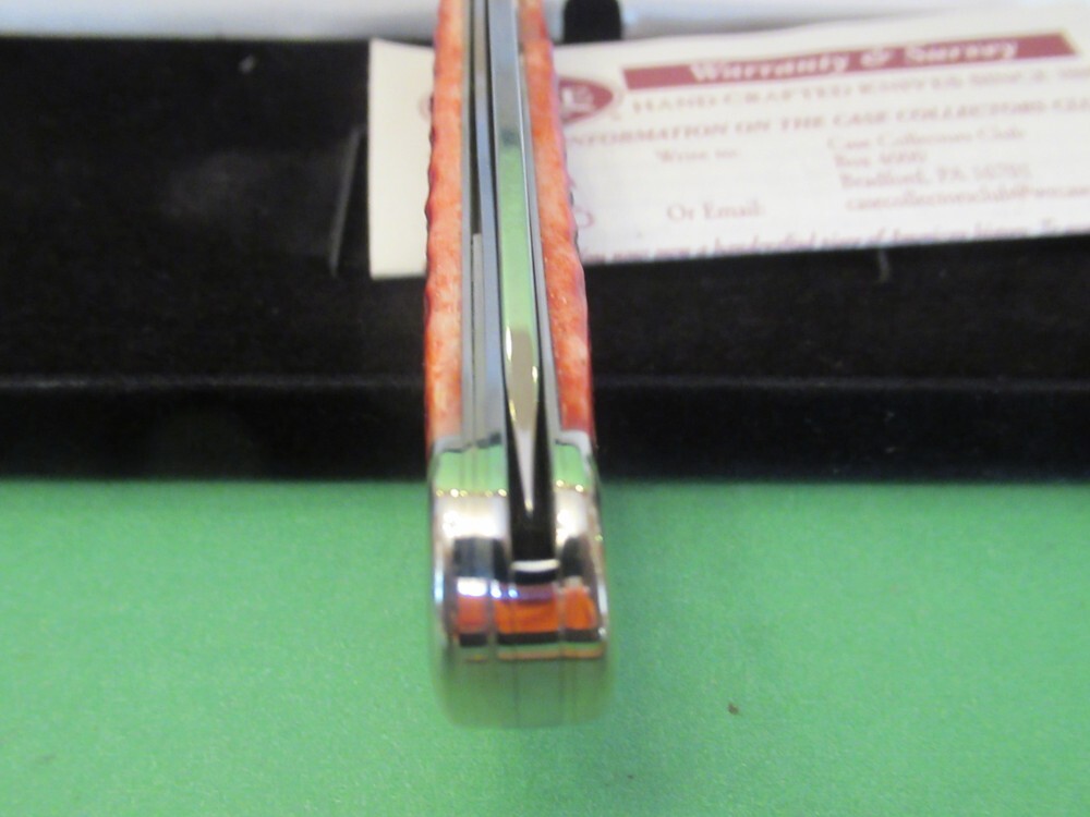 Case XX Select 2008 Tested Red Bone Trapperlock Pattern # 6154l SS 10th ...