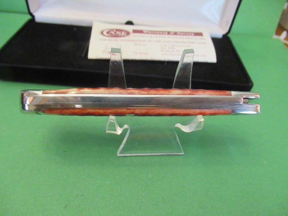 Case XX Select 2008 Tested Red Bone Trapperlock Pattern # 6154l SS 10th ...