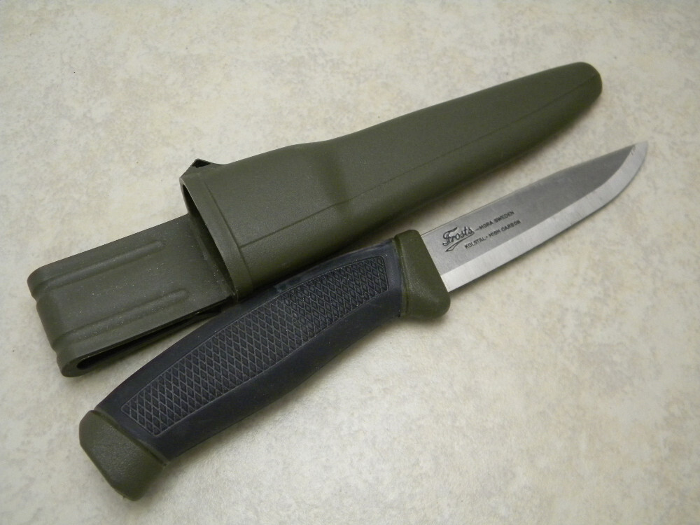 Frosts Mora Sweden High Carbon Fixed Blade Sheath Knife