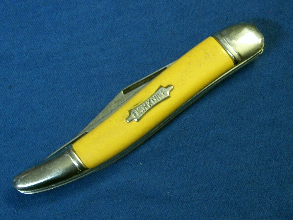 VINTAGE STAG IRELAND FOLDING POCKET TEXAS TOOTHPICK TICKLER FISH KNIFE ...