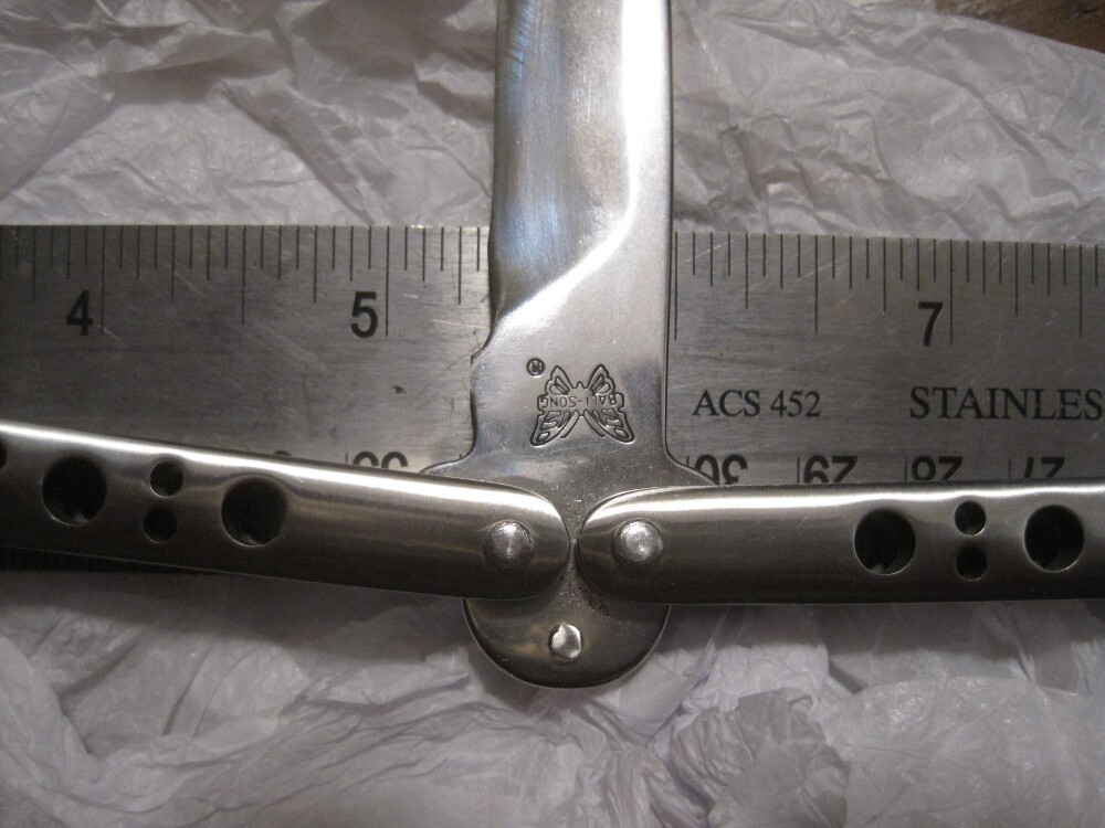 RARE EARLY BENCHMADE BALISONG KNIFE MODEL 35